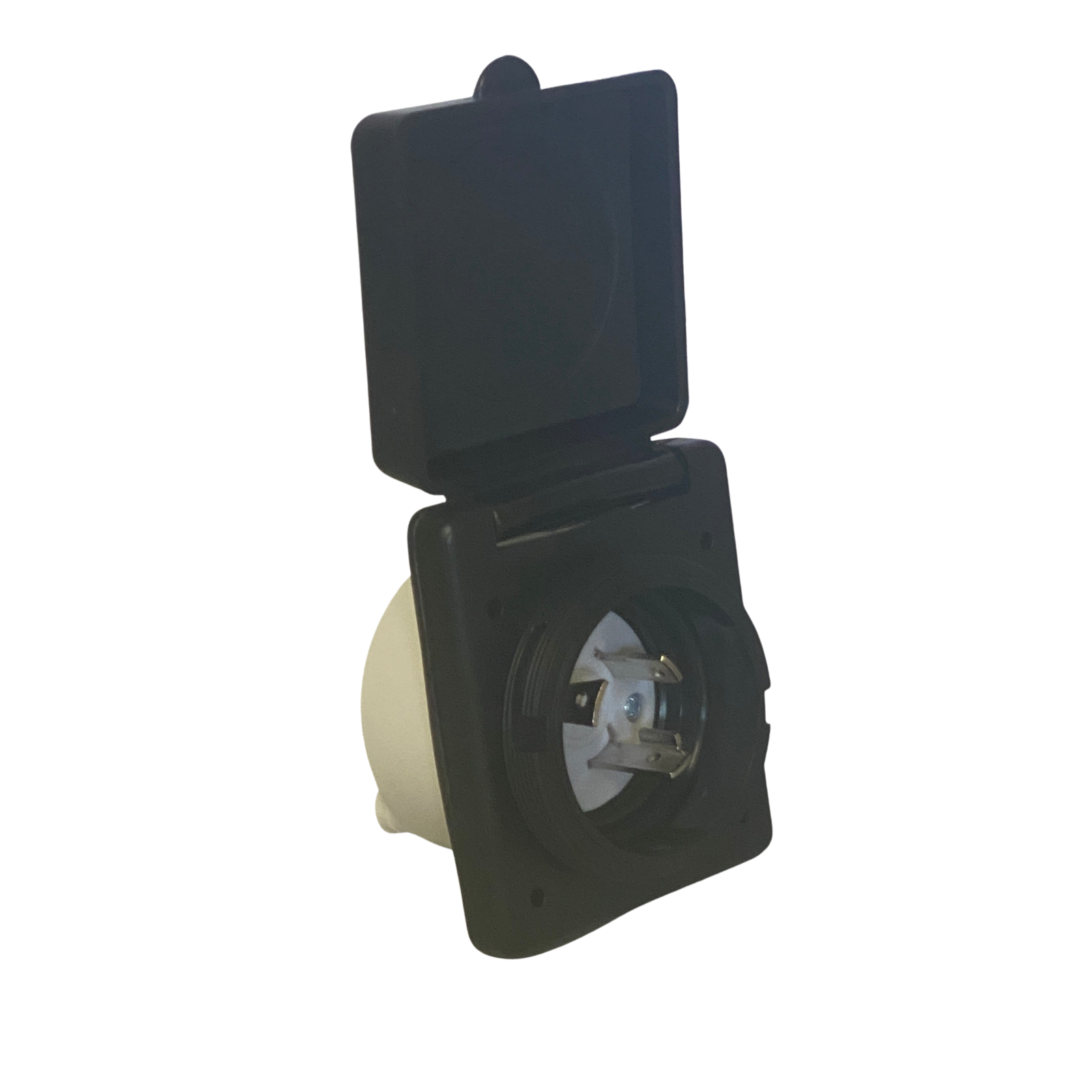 ProCamp RV 30 Amp RV Power Inlet Box Twist Lock Black 125V RV060B