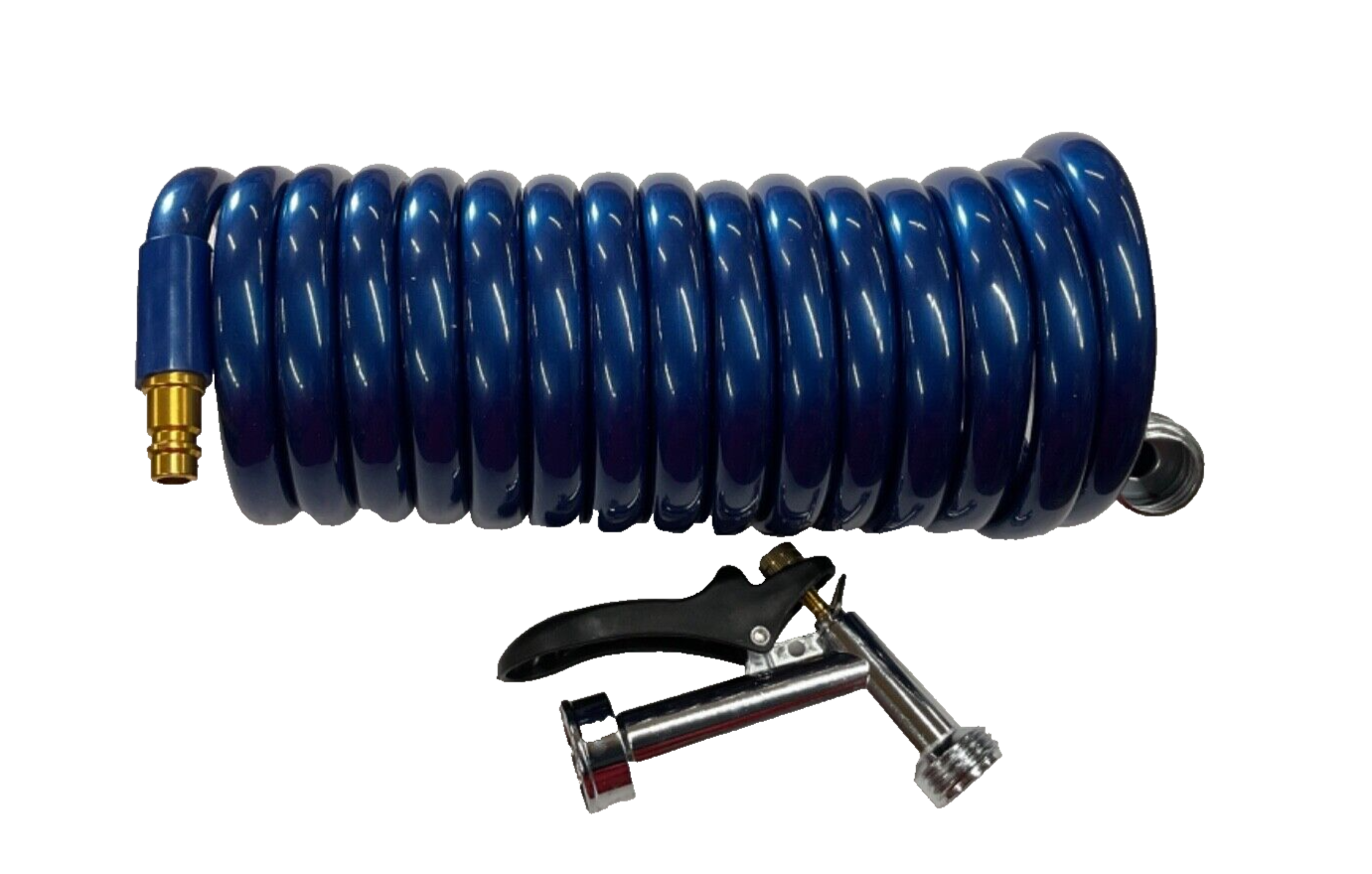 D&W Coiled Hose W/Sprayer RV-Motorhome-Fifth Wheel-Trailer