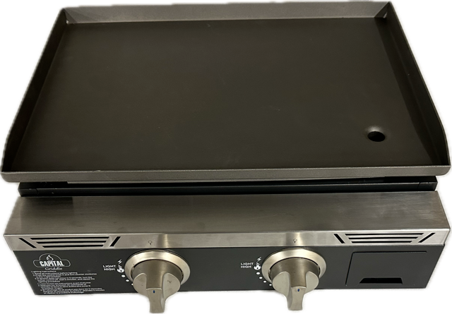 Capital 2 Burner Griddle Cooktop D-7820 RV/Camper/Trailer
