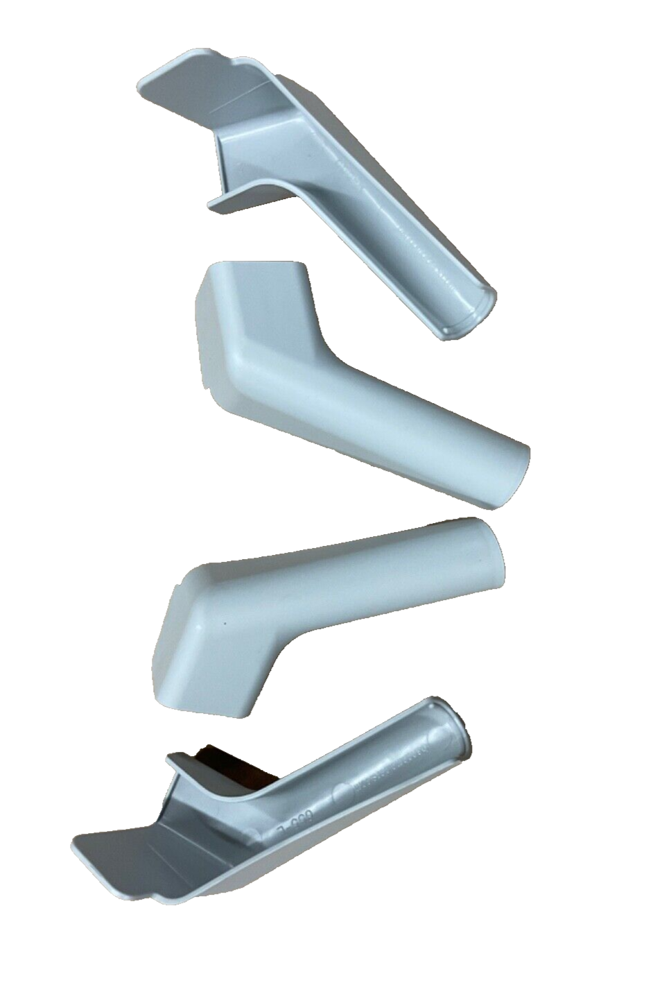 RV Rain Gutter Spout Covers Gray Travel Trailer Fifth Wheel 4 Pcs