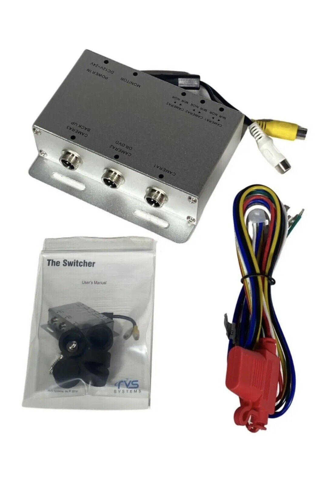 Rear View Safety 3-Channel Switcher Box RVS-501N-3 Camper Van RV Camer