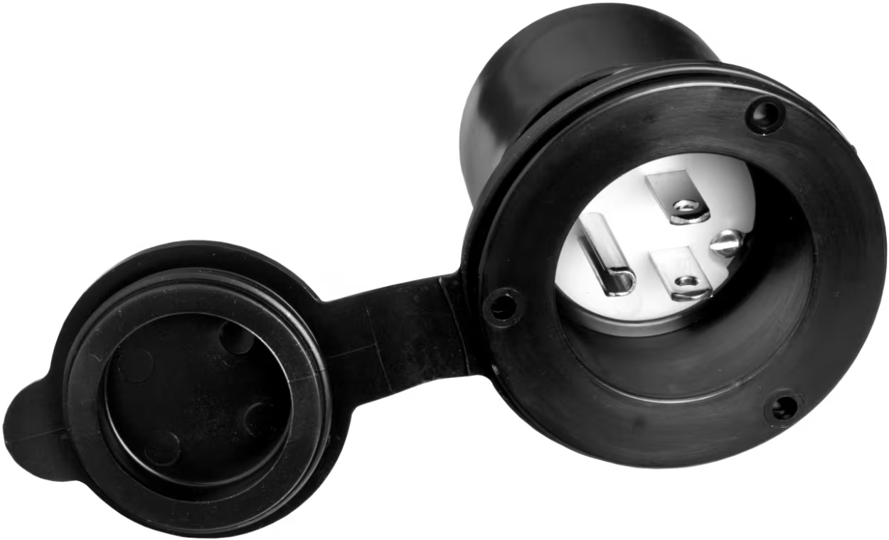 Marinco 150BBI.OEM Boat Inlet Front Mount 15A 125V