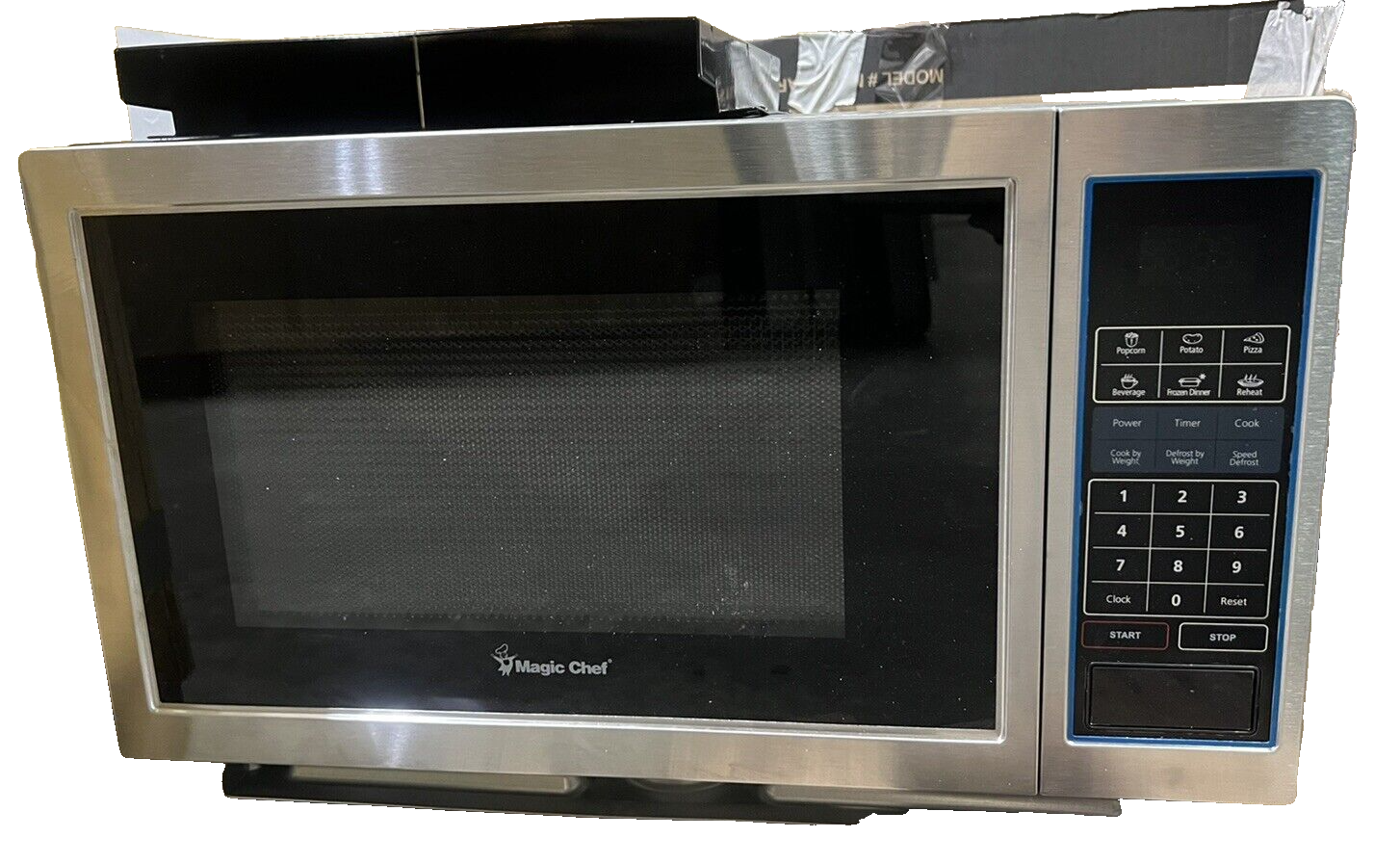 Scratch/Dent RV Stainless Steel Magic Chef Microwave MCG992ARS Trailer