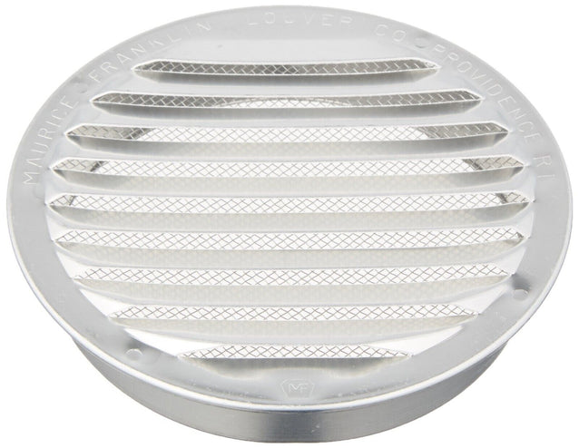 RV 4PK 4" Aluminum Louvers W/ Insect Screen Travel Trailer Camper