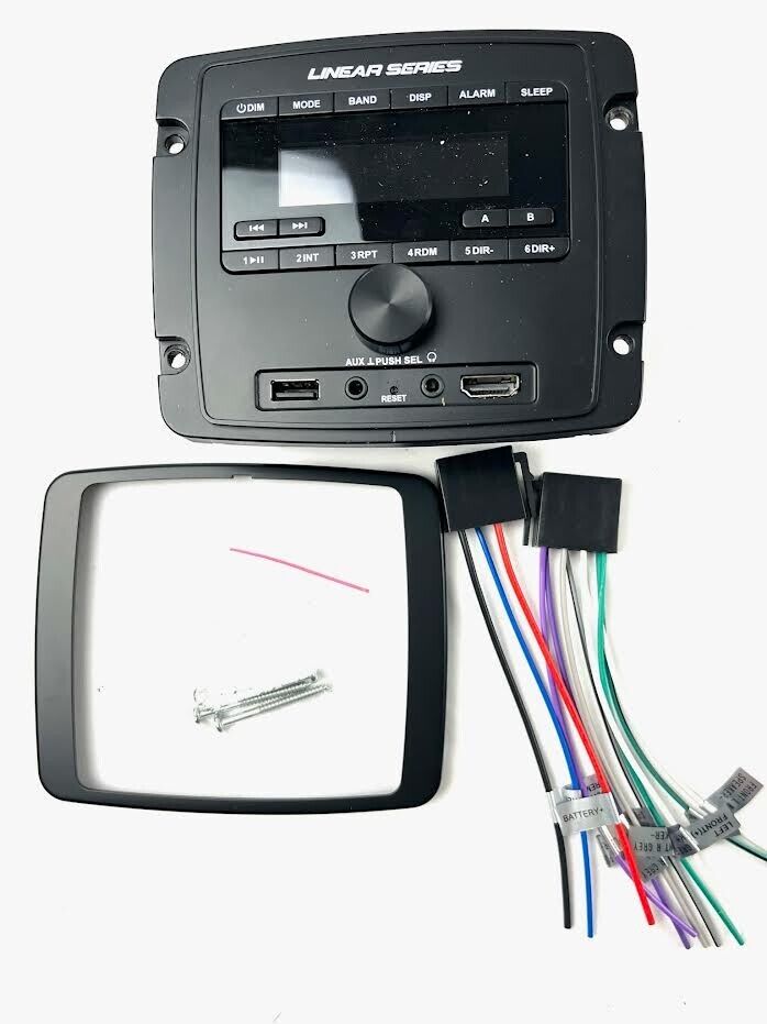 Linear Series RV3000 Wall mount AM/FM/Bluetooth/Multimedia Receiver Ca