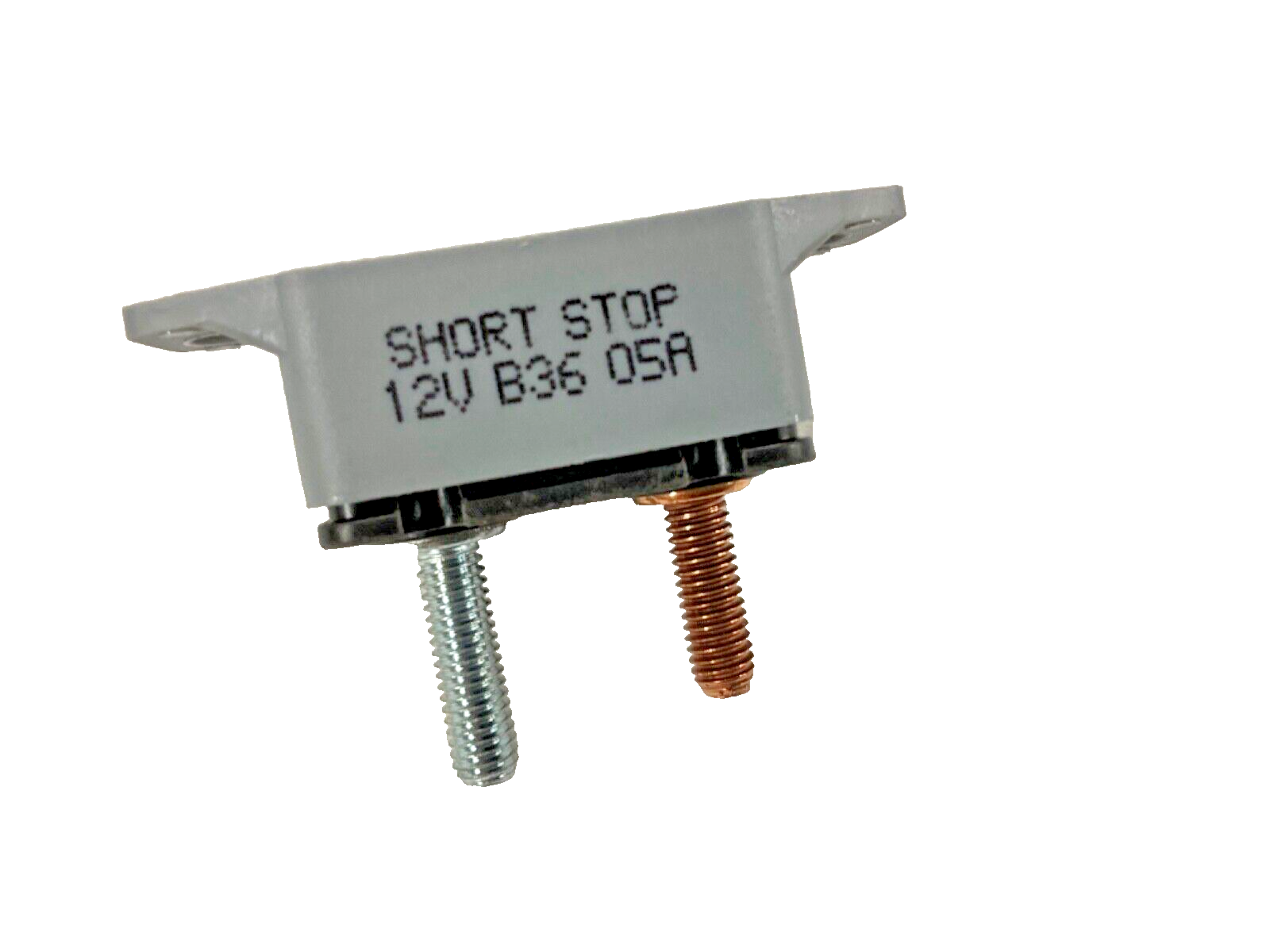 5pk. Bussmann Copper Short Stop Circuit Breaker 12v B36 05A