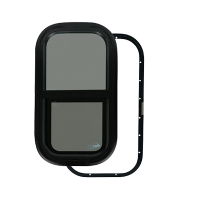 12" Width x 22" Height Vertical Slider RV Replacement Window Camper Van ...
